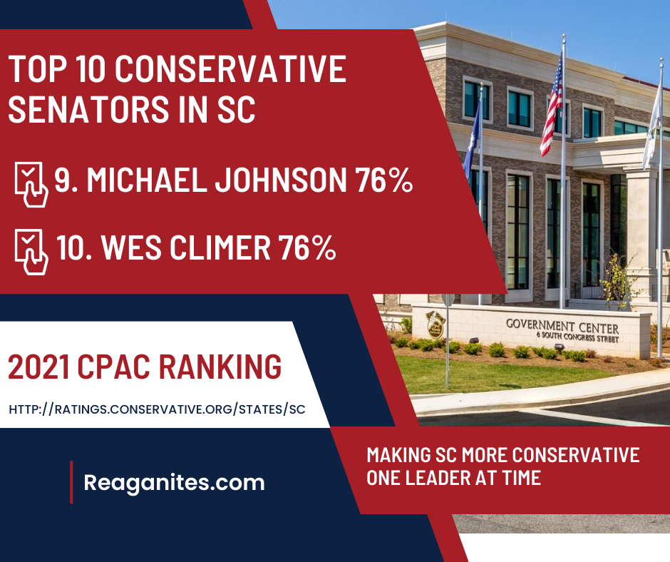 Top 10 Conservative Senators in South Carolina